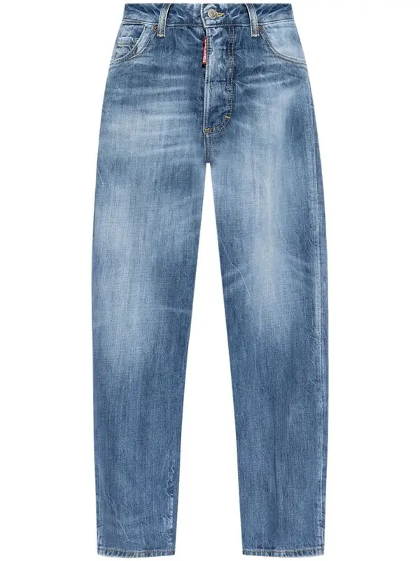 Dsquared2 Logo Patch Jeans