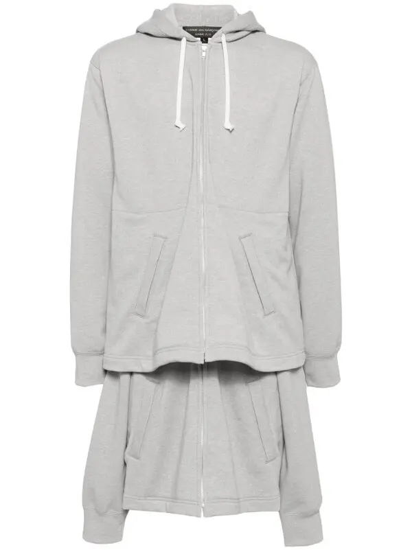 Comme Des Garçons Layered Zip-up Hoodie
