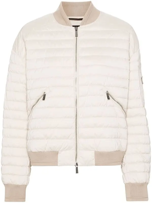 MOORER Jolanda-os Padded Bomber Jacket