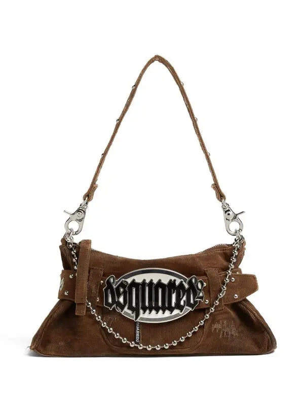 Dsquared2 Corduroy Shoulder Bag