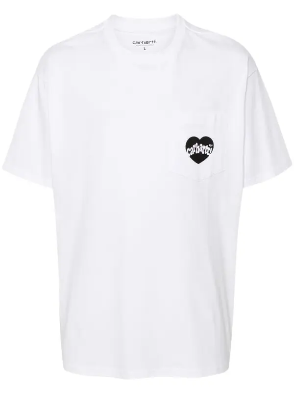 Carhartt Work In Progress Amour Logo-print T-shirt - White