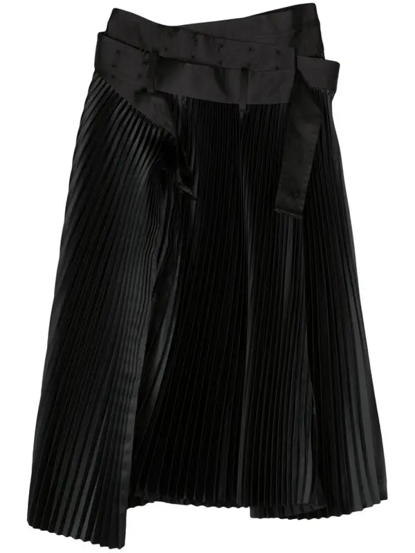 Junya Watanabe Pleated Midi Skirt