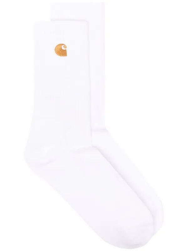 Carhartt Work In Progress Logo Embroidered Socks