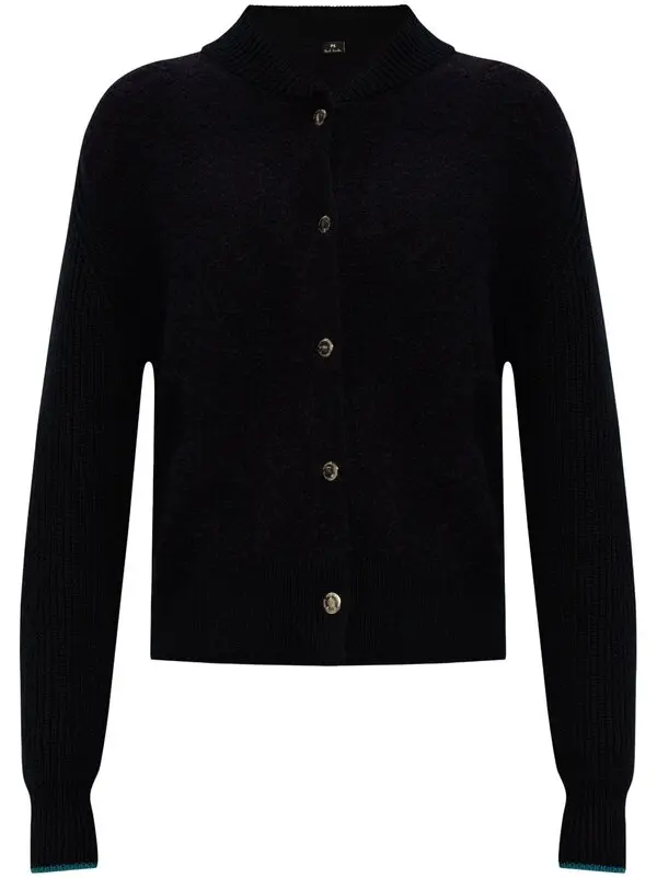 Paul Smith Contrasting-trim Cotton Cardigan