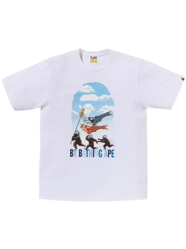 A BATHING APE® Carp Streamer Cotton T-shirt