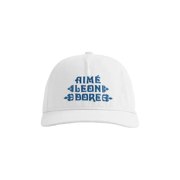 Aimé Leon Dore Fleur Logo Baseball Cap - White | Editorialist