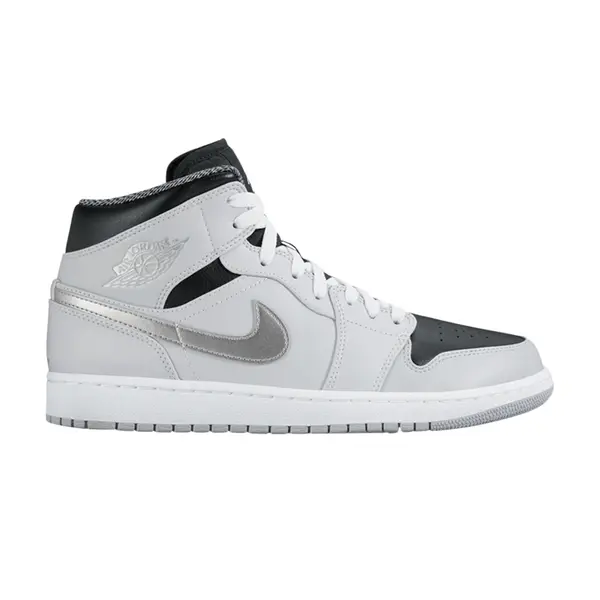 JORDAN 1 Retro Mid Sneakers - Grey