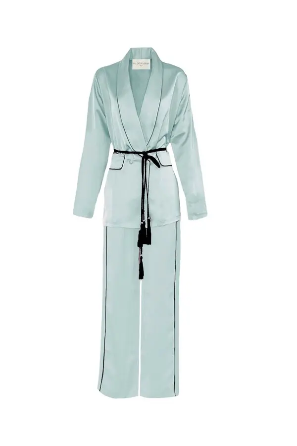 VALENTINA SHAH Poseidon Loungewear Set- Mint