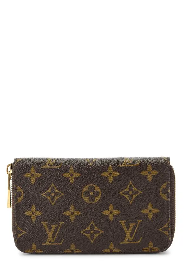LOUIS VUITTON Monogram Canvas Zippy Compact
