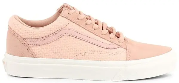 VANS Old Skool Woven Sneakers - Pink/white