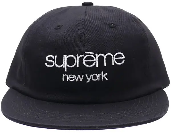 帽子 Supreme Twill Classic Logo 6-Panel 16ss Supreme Classic Logo 6-Panel (SS23) - $54