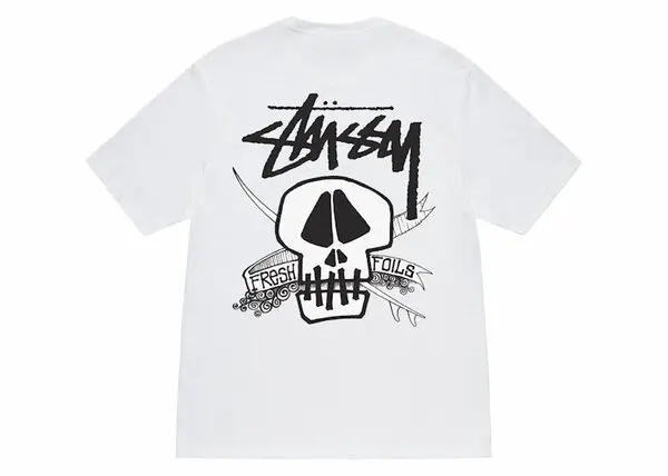 StÜssy Fresh Foils Tee Shirt - White