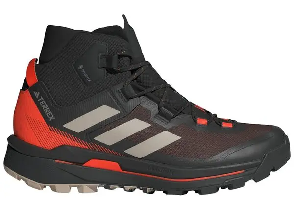 Adidas Skychaser Tech Gore-tex - Core Black/wonder Beige/semi Impact Orange