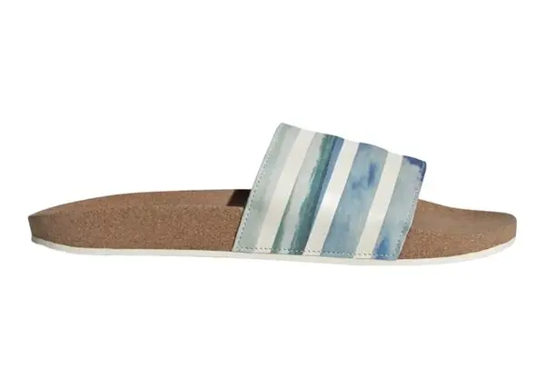 Adidas Adilette Cork Slides - Off White