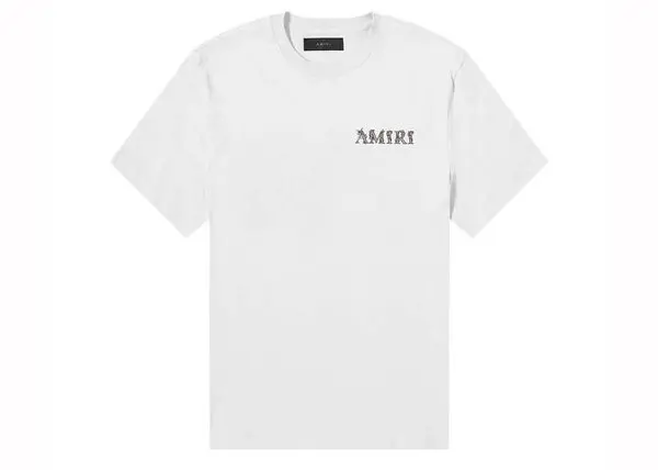Amiri Ma Baroque Logo Tee Shirt