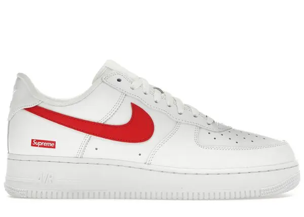 Nike Air Force 1 Low Supreme Shanghai - White/speed Red