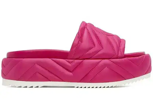 Gucci Quilted Angelina Platform 55 Mm Sandal - Lovely Pink | Editorialist