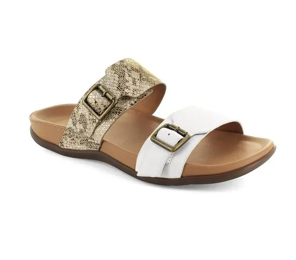 Buy STRIVE Caprera Sandals In Snake - Black At 39% Off | Editorialist