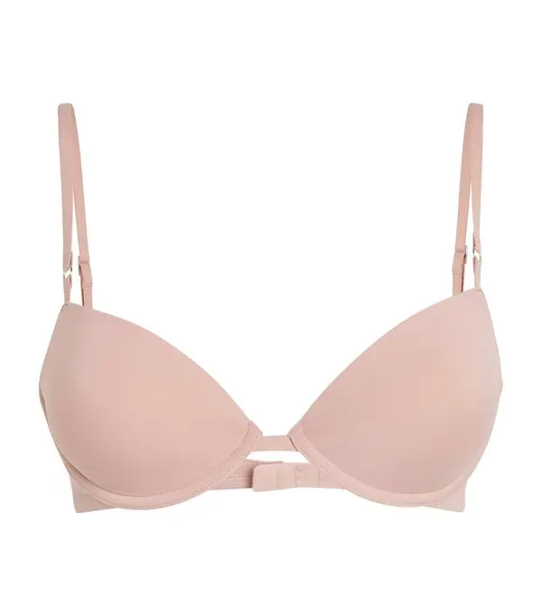 Calvin Klein Minimalist Demi-cup Bra - Beige