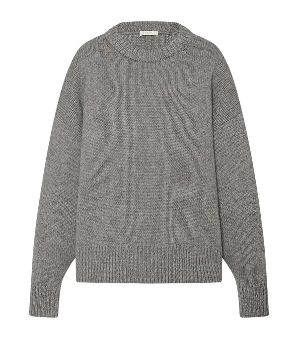 THE ROW Ophelia Wool-cashmere Sweater - Grey