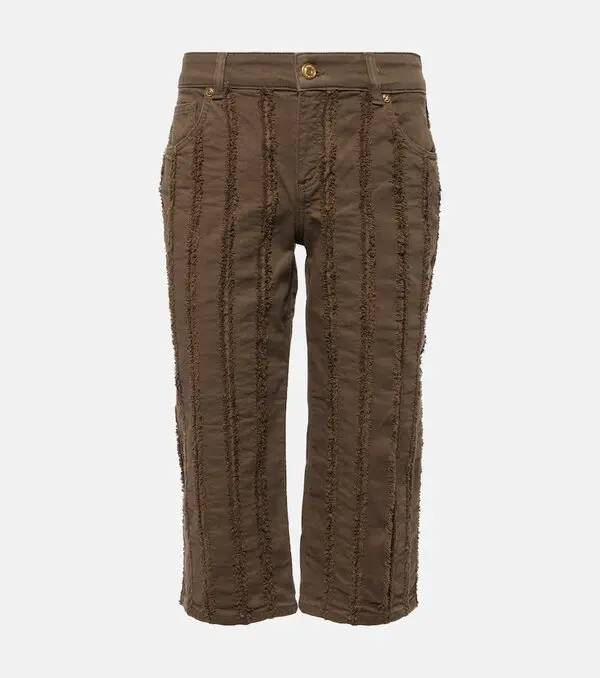 Blumarine Low-rise Cropped Pants