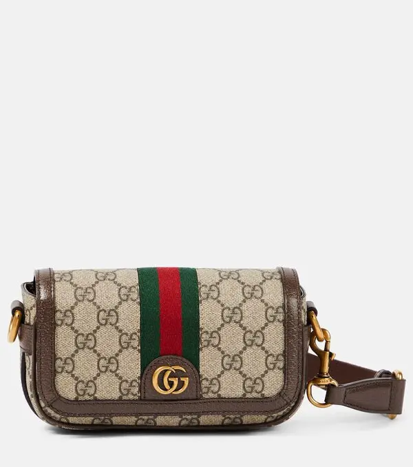 Gucci Ophidia Mini Gg Shoulder Bag - Beige