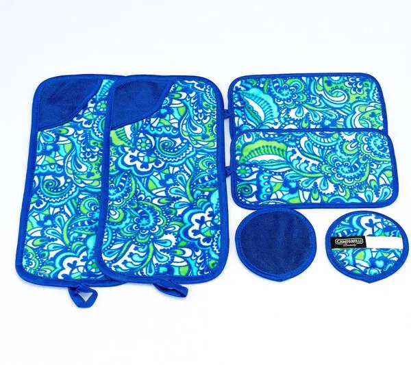 CAMPANELLI Reusable 6-piece Makeup Remover Towel Kit