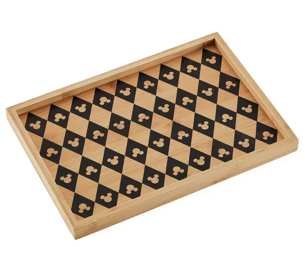 Disney Home Monochrome Small Serving Tray, Bamb Oo - One-color