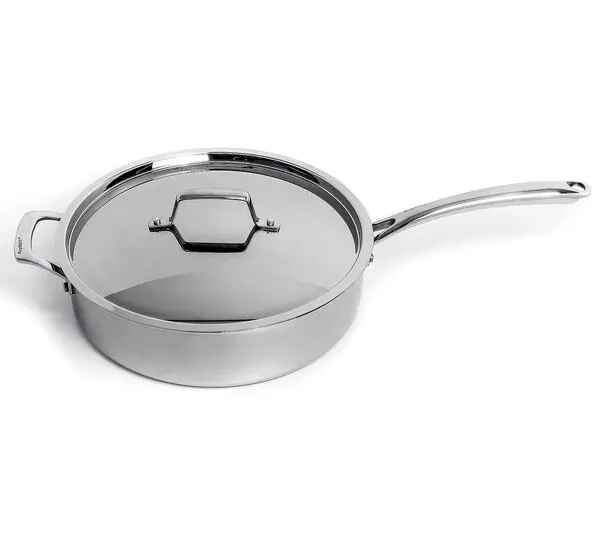BERGHOFF Professional Tri-ply 18/10 Ss 11' Saut E Pan, 4.6qt