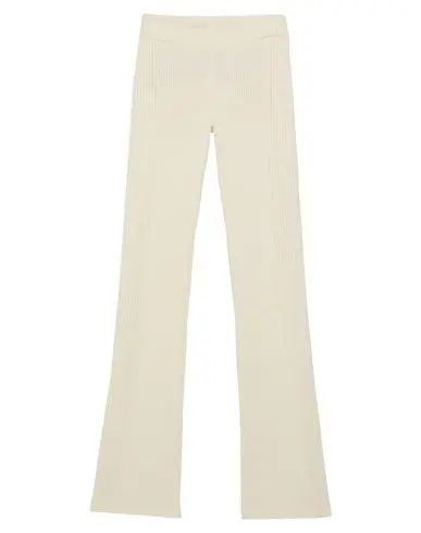 BARROW Flared Slim-leg Pants - White