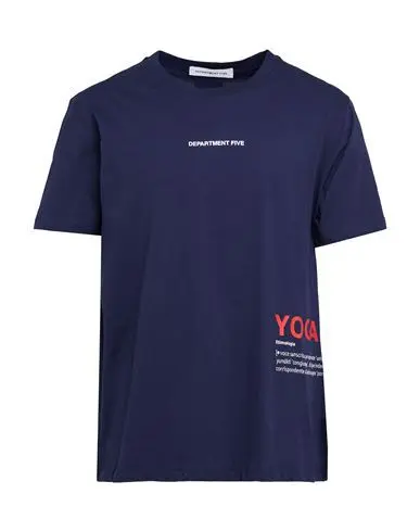 DEPARTMENT 5 T-shirt Midnight Size Cotton - Blue