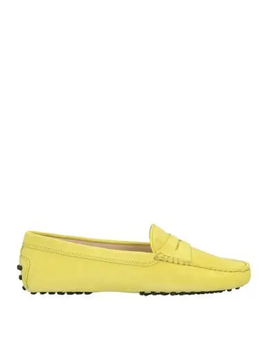 TOD'S Leather Loafers - Green