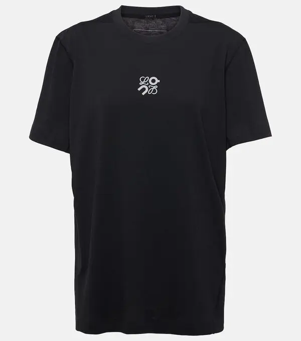 Loewe X On Technical Jersey T-shirt - Black