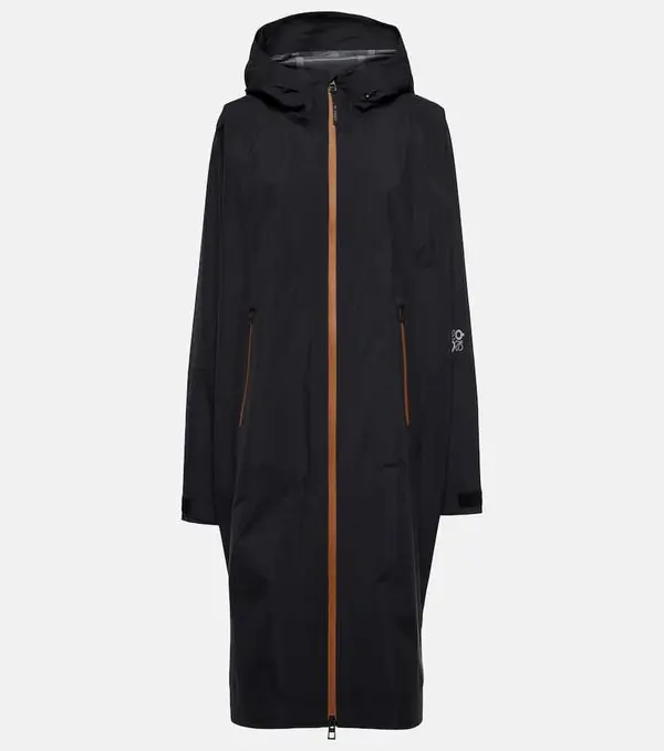 Loewe X On Logo Technical Cape - Black