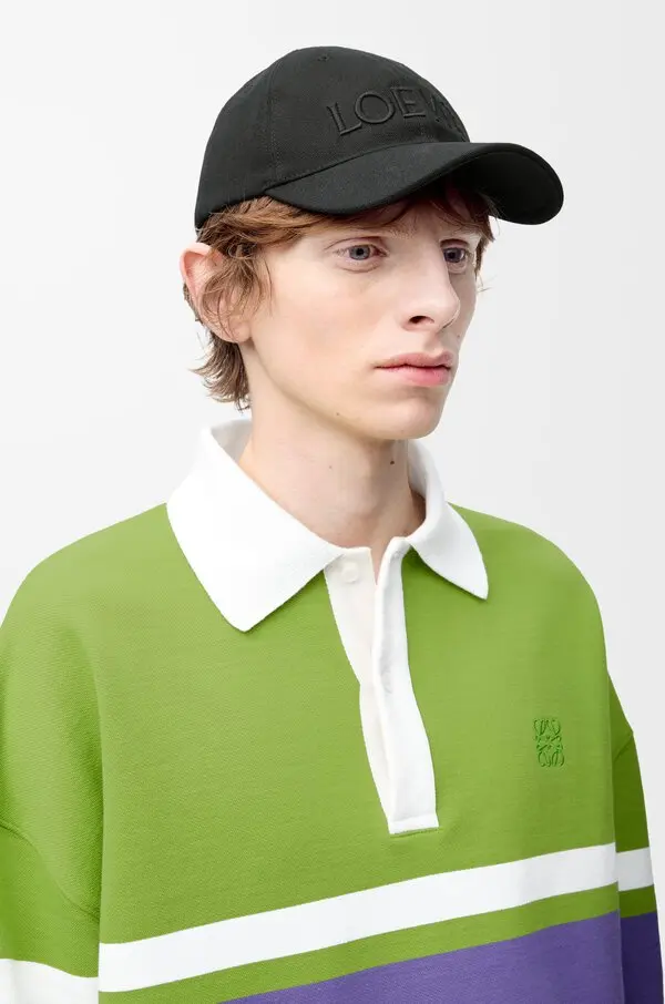 Loewe Canvas Cap - Black