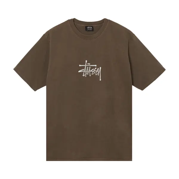 StÜssy Surf Tomb Pigment Dyed Tee - Brown