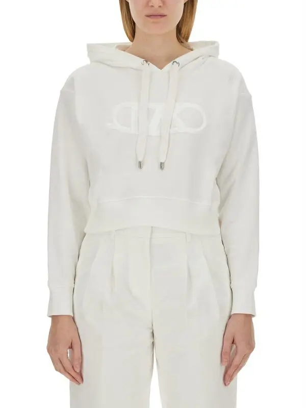 Michael Kors Sweatshirt With Logo - White
