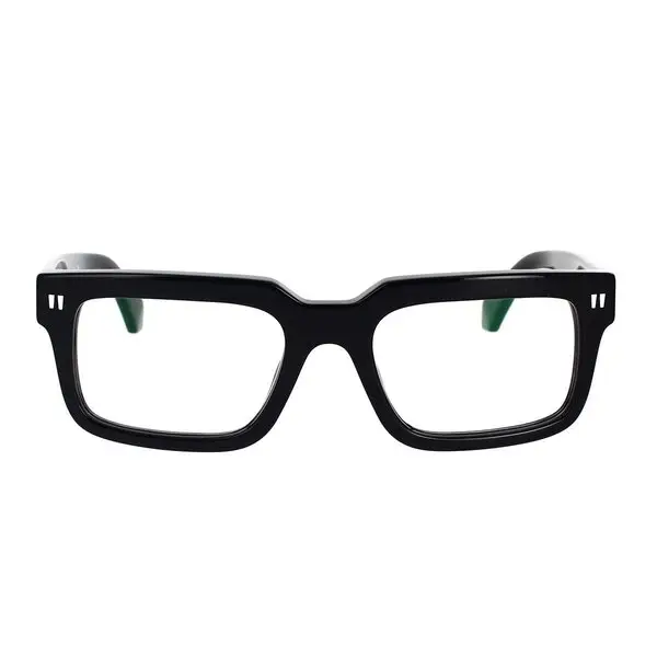 Off-White Square Frame Eyeglasses - Black