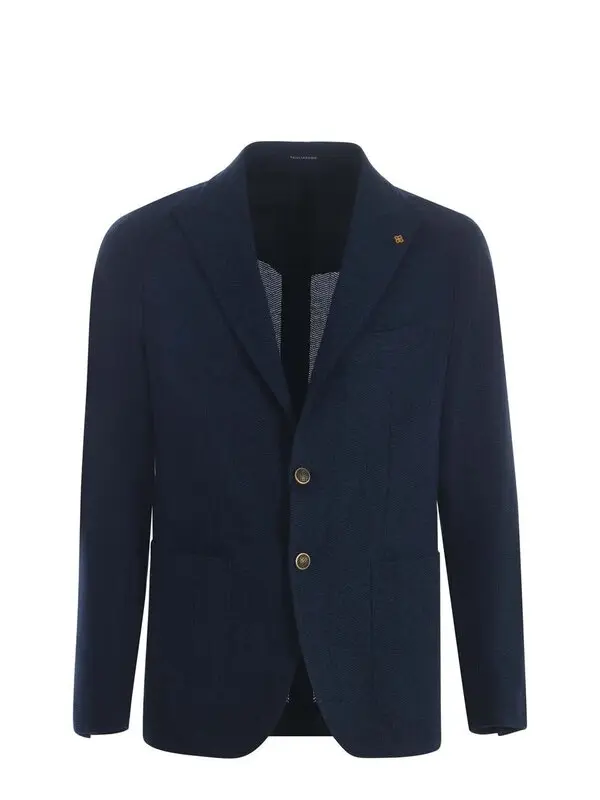 Tagliatore Single-breasted Jacket - Blue