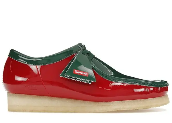 Clarks Wallabee Patent Leather Boots