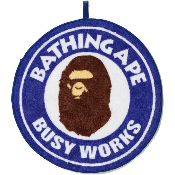 BAPE Busy Works Hand Towel - Blue