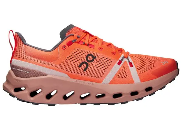 On Cloudsurfer Trailin Sneakers - Flame/dustrose