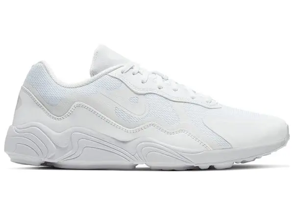 Nike Alpha Lite Metallic Goldin Sneakers - White