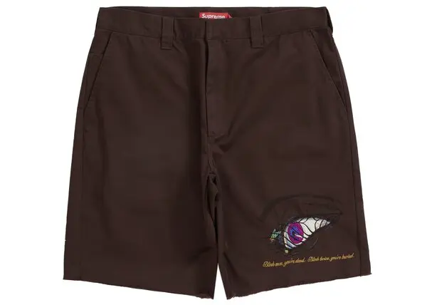 Supreme Aeon Flux Work Short - Brown