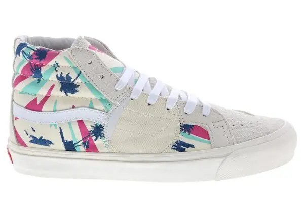 VANS Sk8-hi Lx Bricolage High Top Sneakers - White