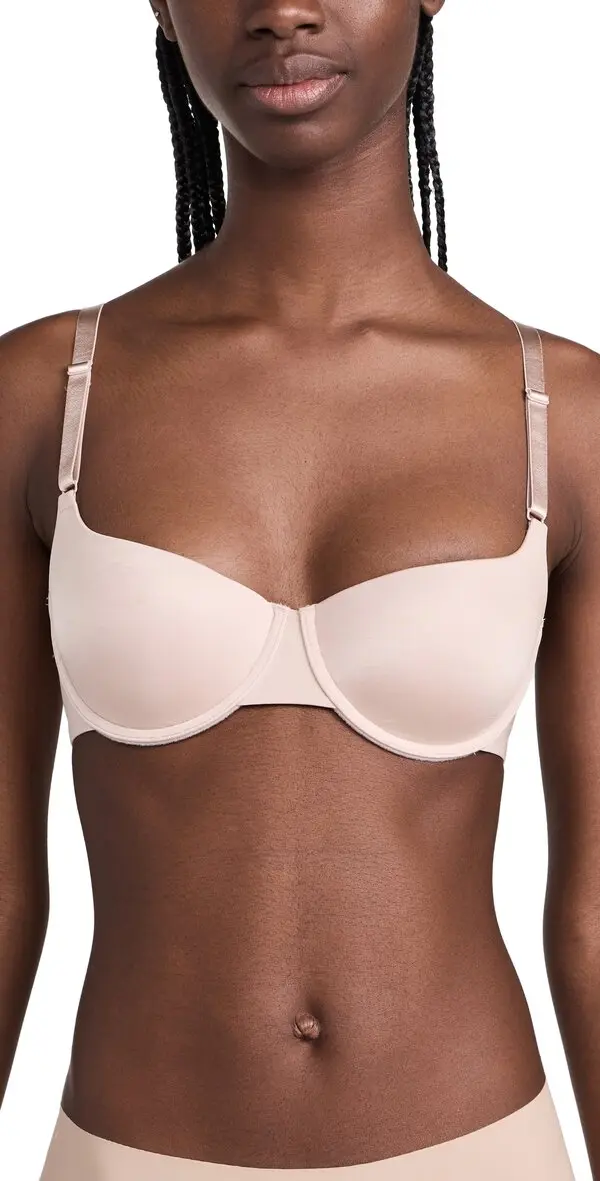 Natori Liquid Balconette Push-up Bra - Lt Mocha
