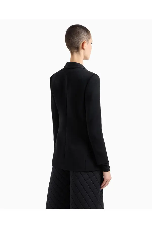Giorgio Armani Single-breasted Virgin-wool Jacket
