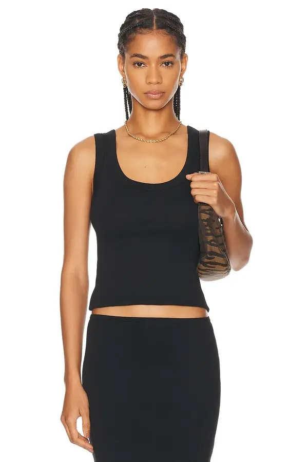 FLORE FLORE Hillie Tank Top - Black