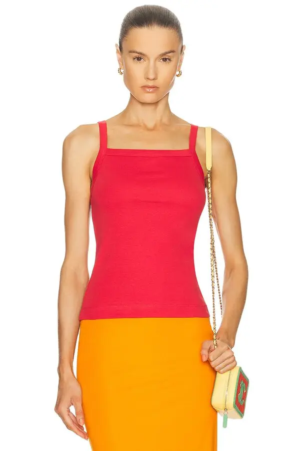 FLORE FLORE May Cami Top - Raspberry
