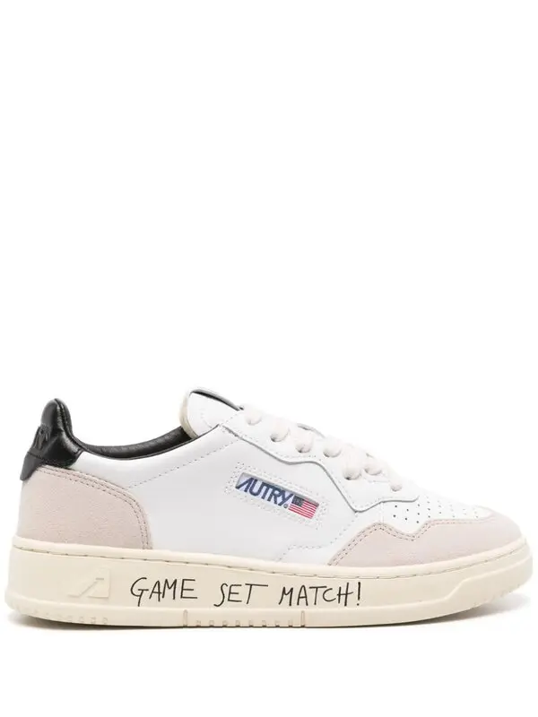 AUTRY Medalist Leather Sneakers - White